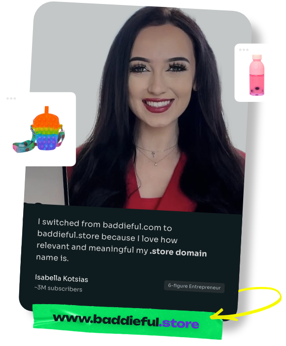 Sell more on a .store domain